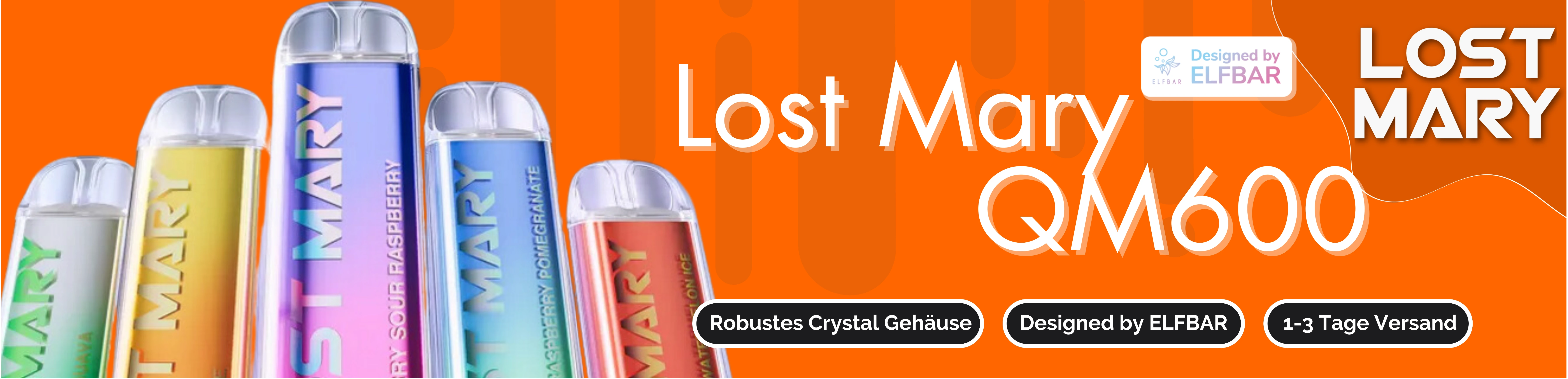 Lost Mary QM600 Vapes - Zu Bestpreisen online kaufen!