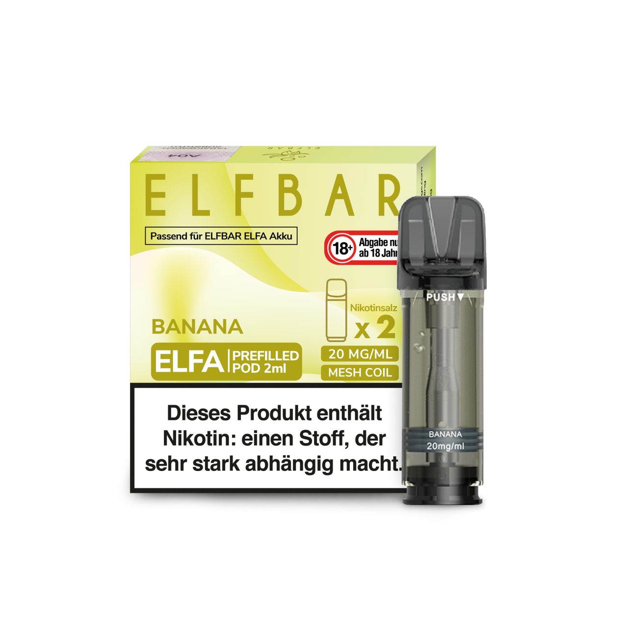 ELF BAR ELFA - Pods Banana ELF BAR ELFA - Pods Banana
